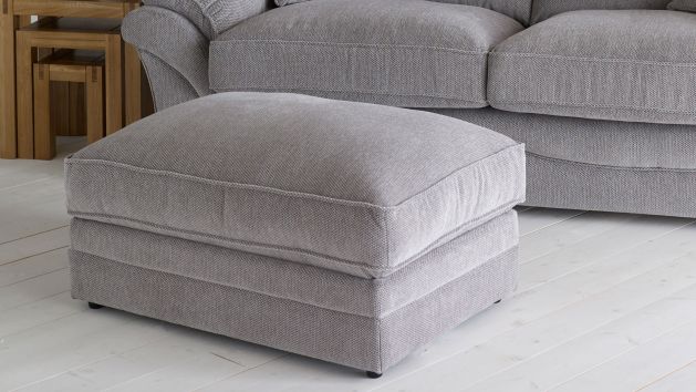 Storage Footstools | Leather & Fabric | Oak Furnitureland