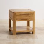 Romsey Side Table in Natural Solid Oak | Oak Furniture Land
