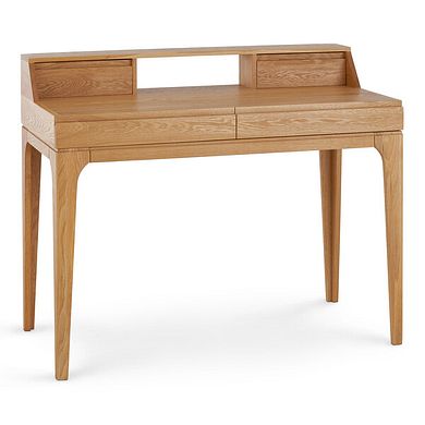 Rustic Computer Desk in Solid Oak | Original Rustic | Oak Furnitureland