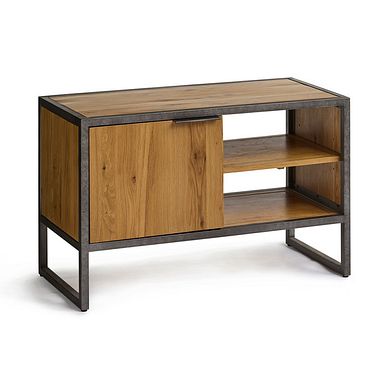 Brooklyn Metal Bench | Industrial Bench | Oak Furnitureland