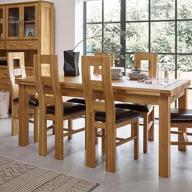Oak Dining Table and Chairs | Dining Sets | Oak Furnitureland