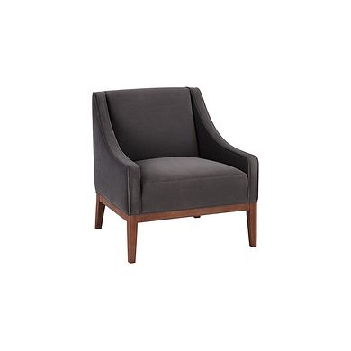 Jasmine Orkney Graphite Accent Chair | Oak Furnitureland