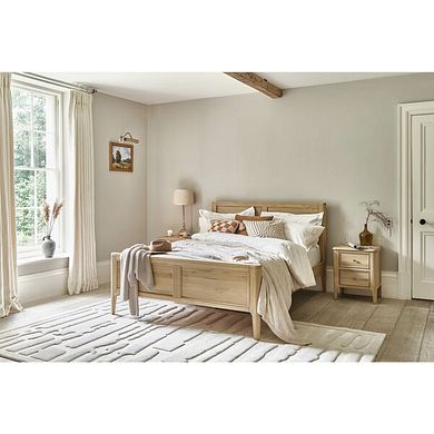 Oak Double Beds | Small double bed frames |Oak furnitureland