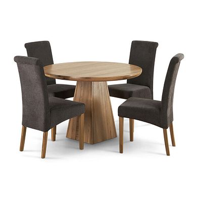 Round Dining Table and Chairs | Round Dining Sets | Oak Furnitureland