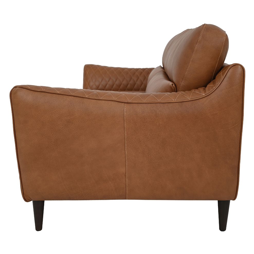 Lucca 3-seater Sofa in Apollo Ranch Leather | Oak Furnitureland